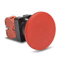 22mm Plastic Emergency Stop Push buttons (Illuminated and Non ...