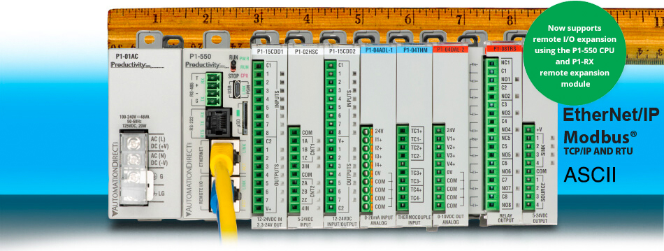 Productivity1000 Compact PLC with powerful features