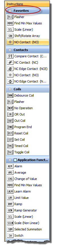 Productivity Suite Software Instructions Pane